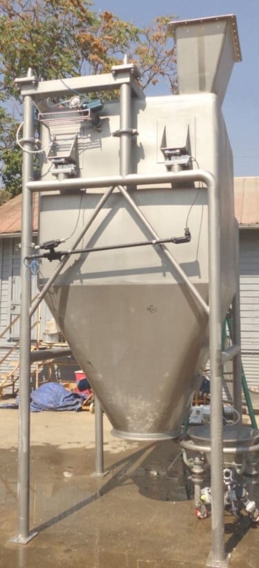 Semi-Bulk Systems #165-cu.ft.Hopper, Bulk Bag Unloader, 165 cu.ft ...