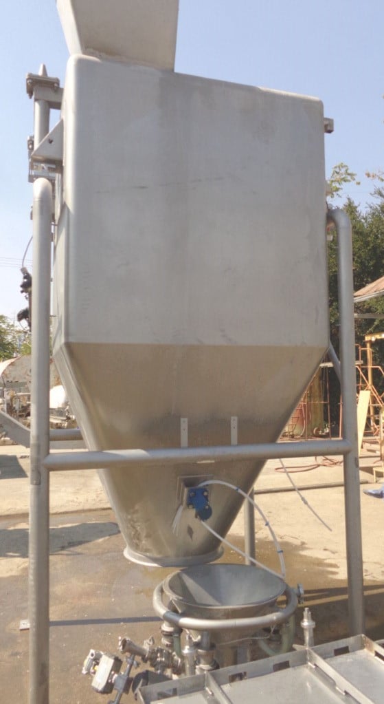 Semi-Bulk Systems #165-cu.ft.Hopper, Bulk Bag Unloader, 165 cu.ft ...