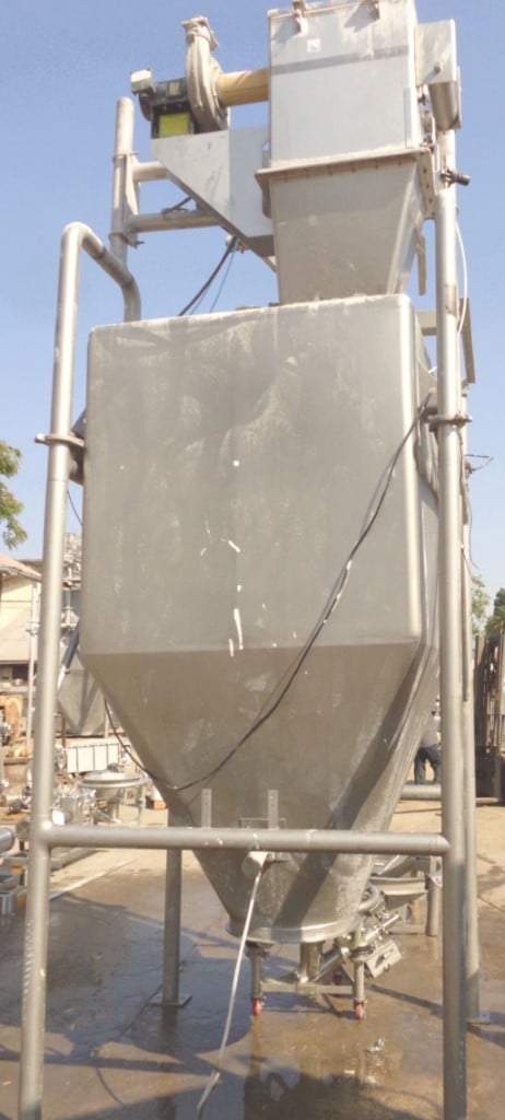 Semi-Bulk Systems #S6135-12-0, Bulk Bag Unloader, Stainless Steel, 150 ...