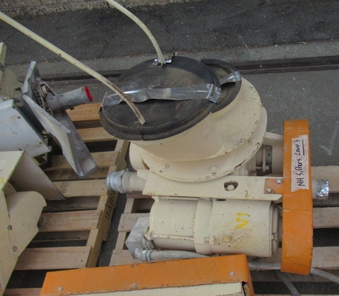 8" Rotary Airlock Valve, Carbon Steel, 1/3 HP, 208-220/440V, 1725 RPM ...