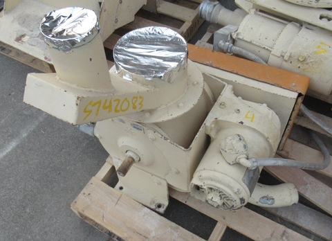 8" Kice, Rotary Airlock Valve, Carbon Steel, 1 HP, 230/460V, 1300 RPM ...