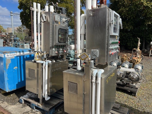 Groen/Dover, Votator, 8" diameter x 36" H, Stainless Steel cylinder ...