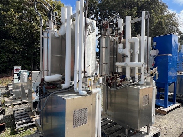 Groen/Dover, Votator, 8" diameter x 36" H, Stainless Steel cylinder ...