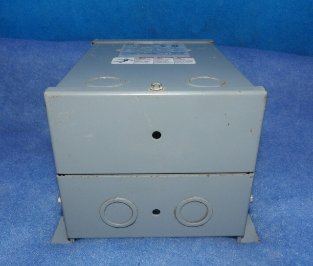 1 KVA 240/480 Primary, 120/240 Secondary, Square D 1S1F, dry type ...