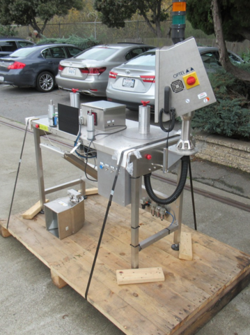 Optel Vision #OP300, Label Inspection Machine, w/vision inspection ...