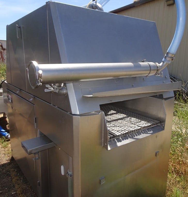 Brine Needle Injector, 25" width feed w/(25) bottom rows, 88" L table ...