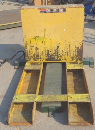 2000 lb. Southworth, Container Tilter/Tilting Table, 85 degree tilt ...