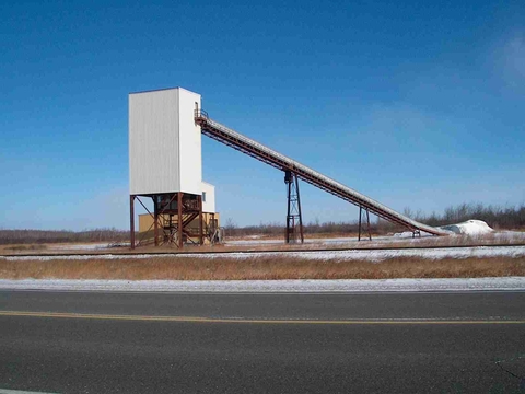 10 Ton Westec, Rail Car Load Out Tower, 30" x 260' L conveyor, 6-10 ...