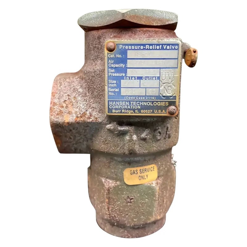 Hansen Technologies H5601 Pressure Relief Valve ( 1/2" x 1" ) for Sale ...