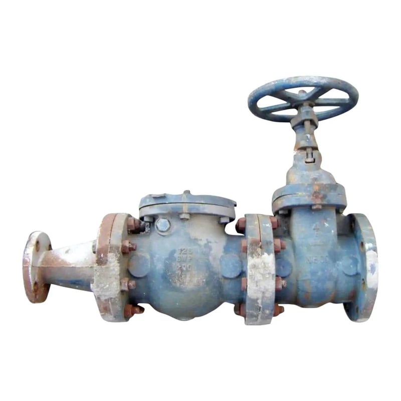 4" Gate Valve - 4" Check Valve - 4" to 2" Reducer for Sale | Surplus Record