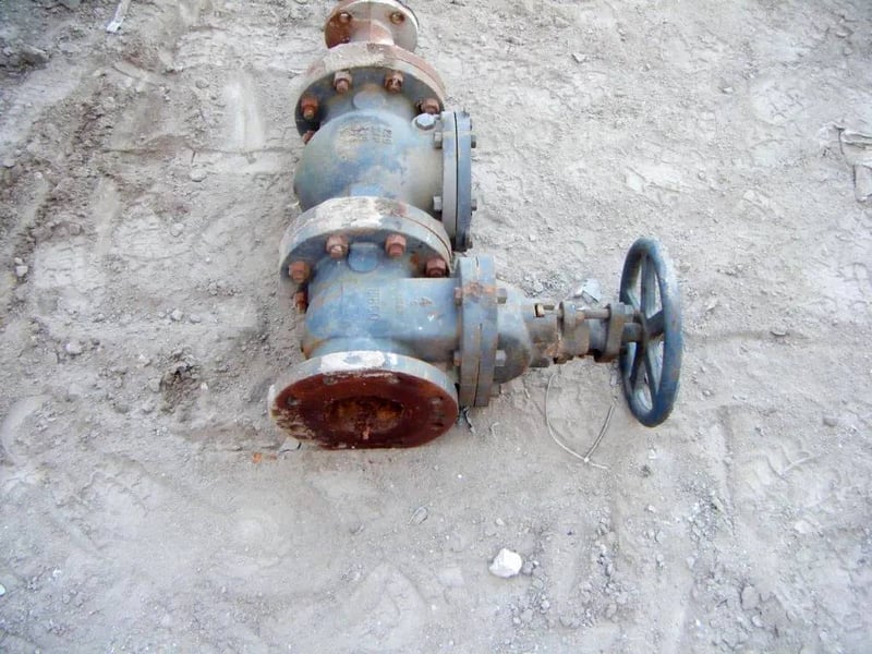 4" Gate Valve - 4" Check Valve - 4" to 2" Reducer for Sale | Surplus Record