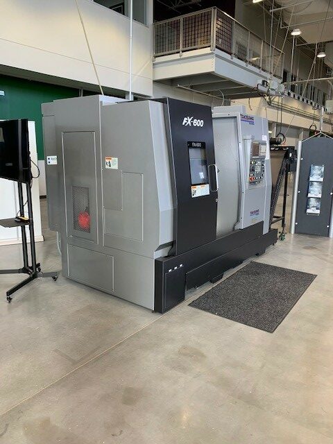 Takisawa #FX-600, CNC Lathe, 6" chuck, 1.6" bar, 11.8" turning diameter ...