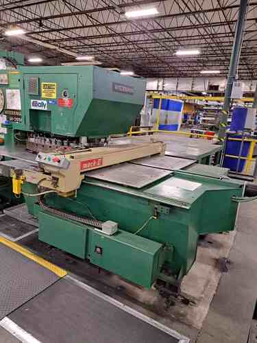 30 Ton, Wiedemann #W-3050, CNC Turret Punch, 50" x 72" sheet, 32 turret ...