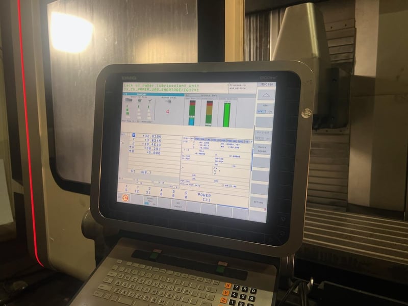 DMG, Deckel Maho #DMF-260, 5-Axis CNC vertical machining center w ...