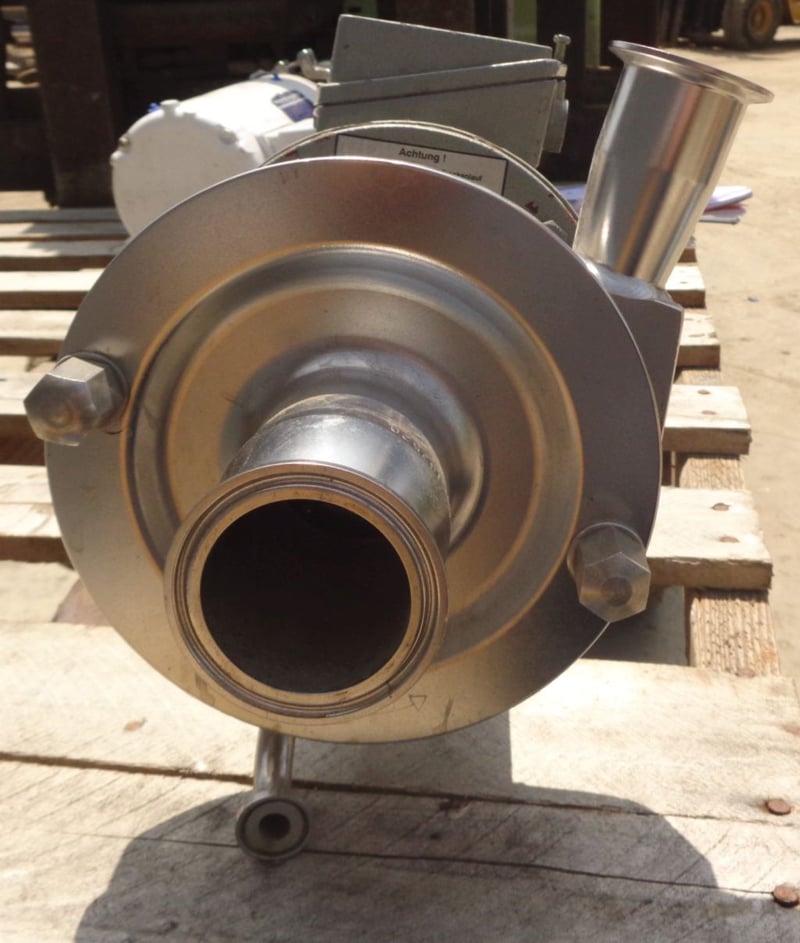 120 GPM @ 140' TDH, Fristam #FPE712-B, 316 Stainless Steel centrifugal ...