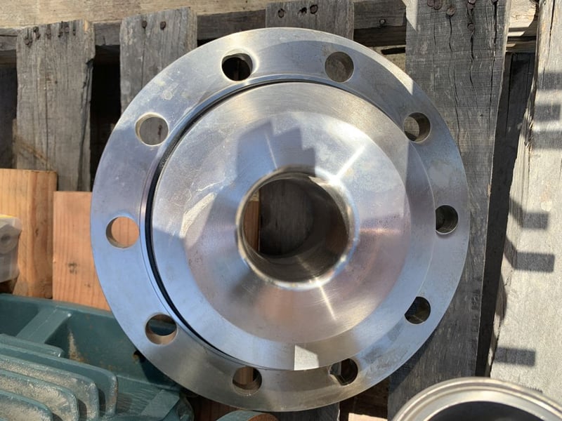 AMPCO #LHV540-280, Ampco Steel centrifugal pump, 30 HP, 2" tri-clamp ...