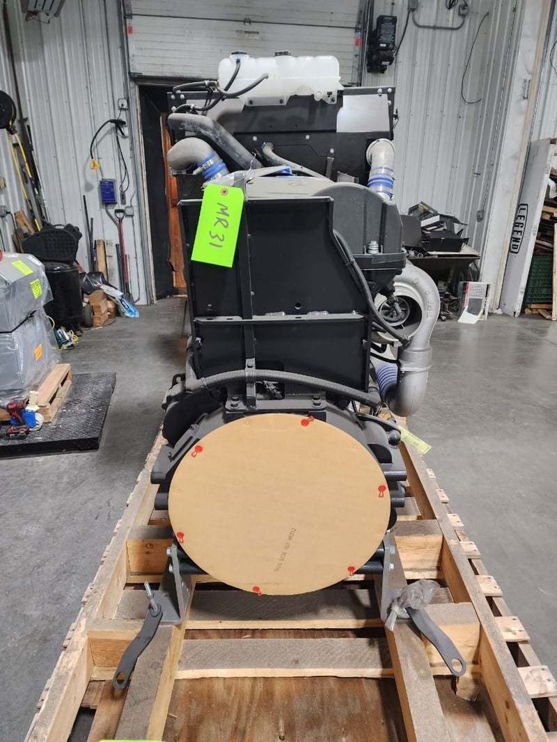 809 HP Volvo #TAD1642GE, diesel generator engine, 1800 RPM, 600 KW,new ...