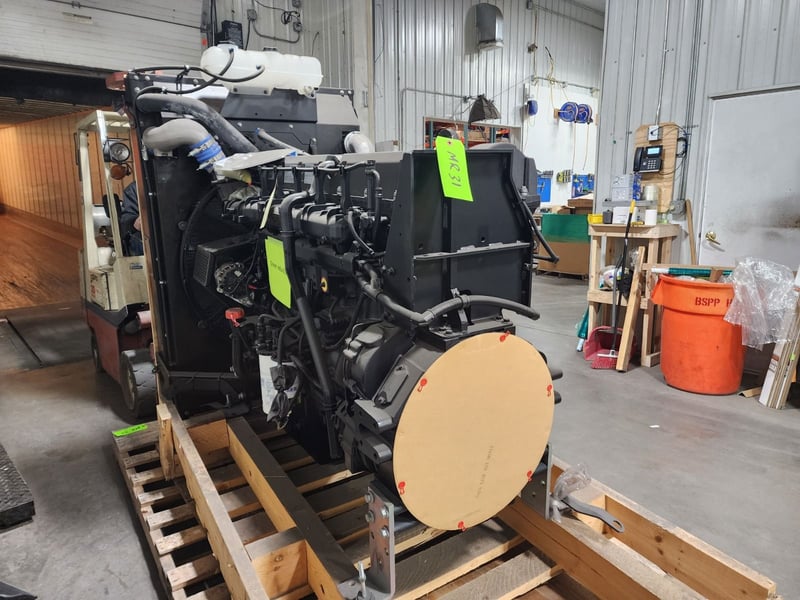 809 HP Volvo #TAD1642GE, diesel generator engine, 1800 RPM, 600 KW,new ...