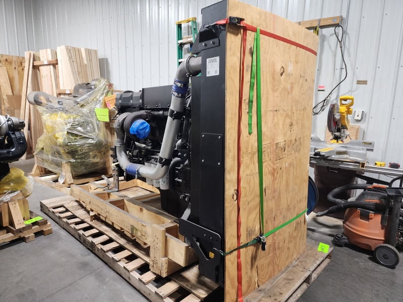 809 HP Volvo #TAD1642GE, diesel generator engine, 1800 RPM, 600 KW,new ...