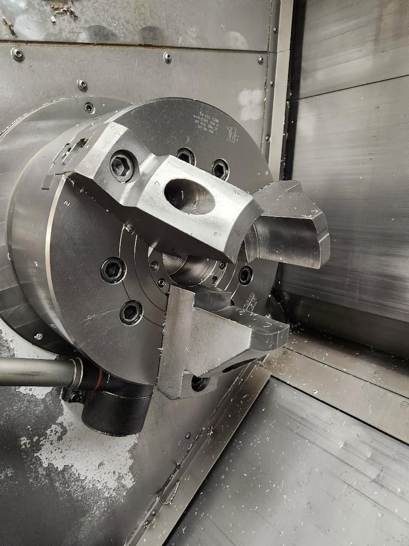 Okuma #Multus-B400-W, 8" Axis CNC turning center, OSP-P200L Control, 15 ...