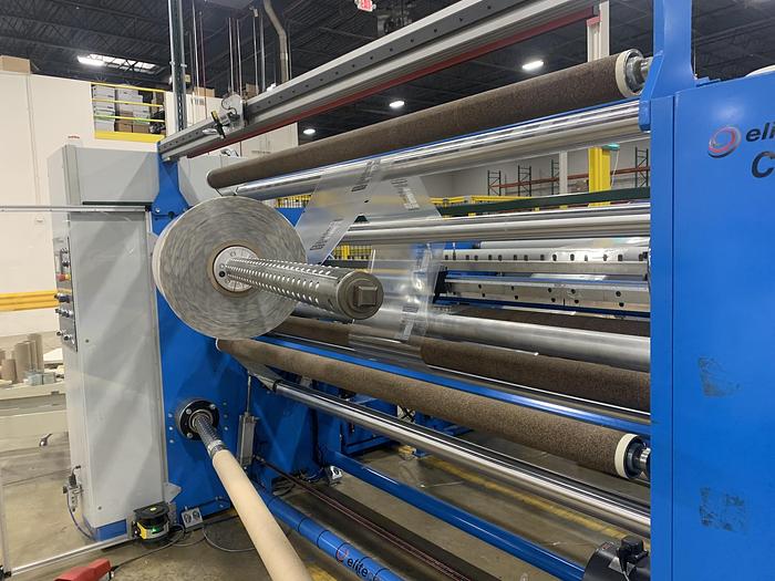 Elite Cameron #CW800HD, 94" cantilevered duplex slitter rewinder, anti ...