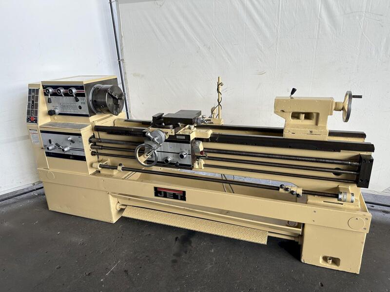 16"/25" x 60" Jet #1660-3PGH, engine lathe, 3-1/8" hole thru spindle ...