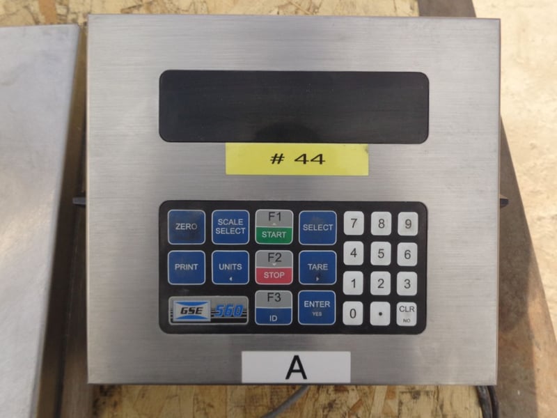 GSE Scale Systems #550, Programmable Scale, digital weight indicator ...