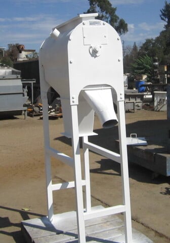 16" x 36" Kice #EA-36, Rotary Sifter, carbon steel, 5" x 6" top inlet ...