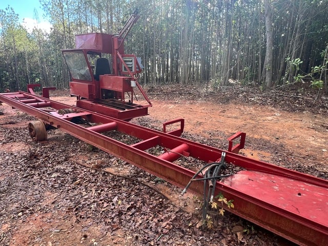 Meadows Portable Sawmill, Computer setworks, 225 HP Detroit Diesel for ...