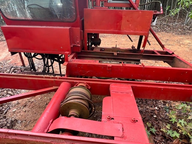 Meadows Portable Sawmill, Computer setworks, 225 HP Detroit Diesel for ...