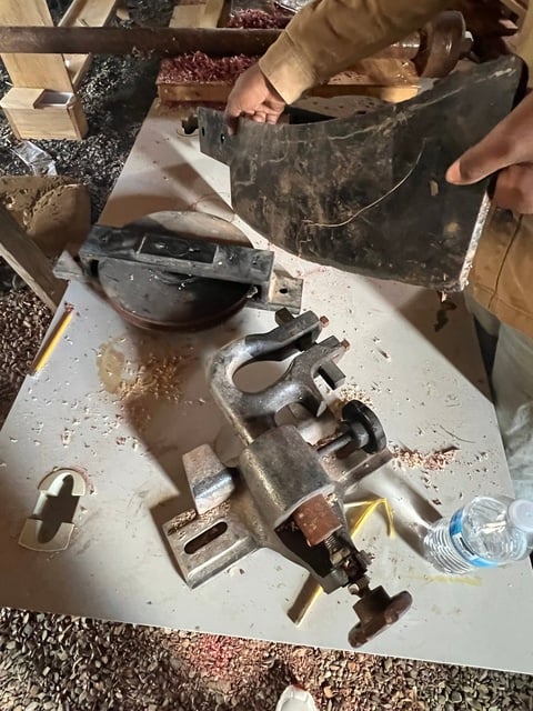 Meadows Portable Sawmill, Computer setworks, 225 HP Detroit Diesel for ...