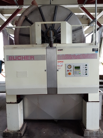 Bucher #140, Bladder Press, Stainless Steel, Control panel, 380V For ...