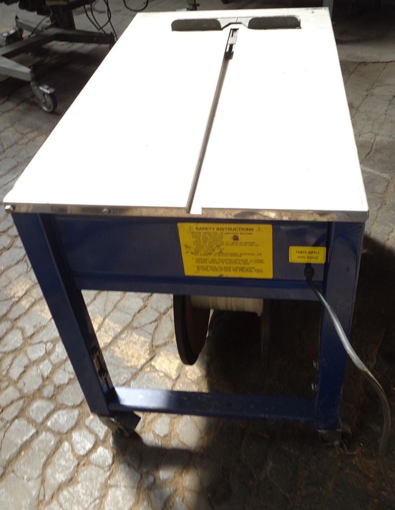 Combustion Engineering #EXS-200, Semi-Automatic Strapping Machine ...