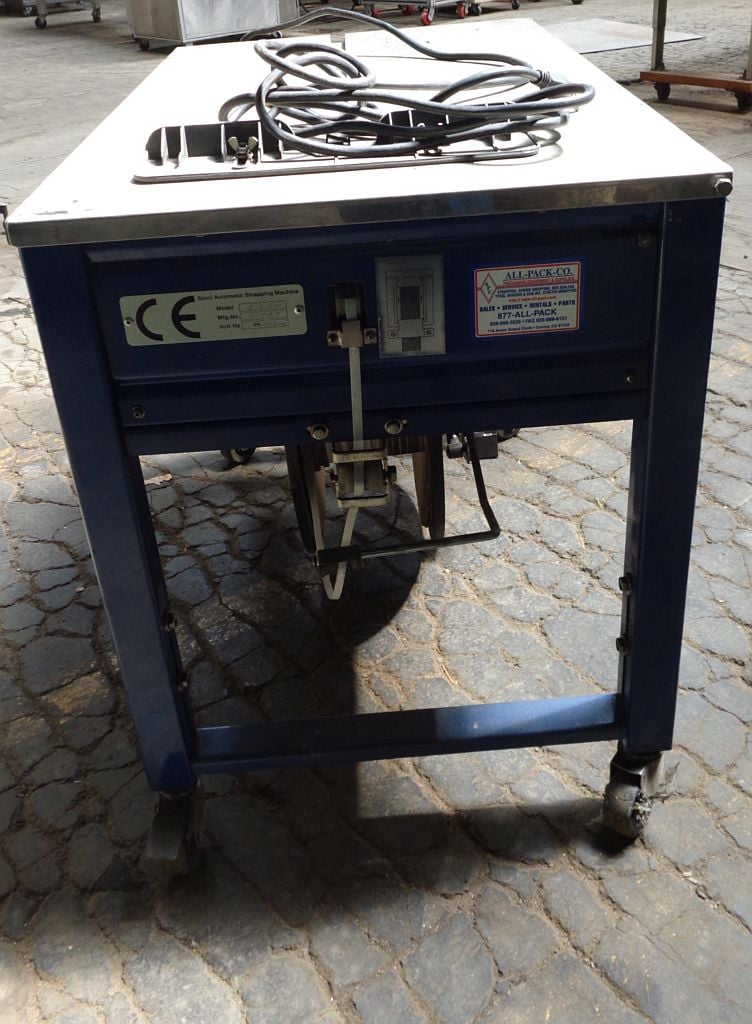 Combustion Engineering #EXS-200, Semi-Automatic Strapping Machine ...