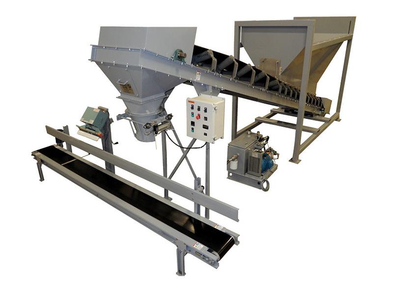 Express Scale #CM-780D-II, bagging system w/ conveyor, 3.5 cu.ft., 1280 ...