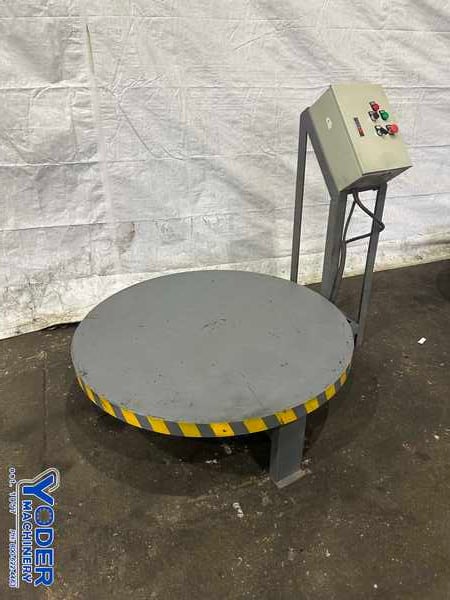 3500 lb. Horizontal motorized pallet type uncoiler #3500, 47" table ...