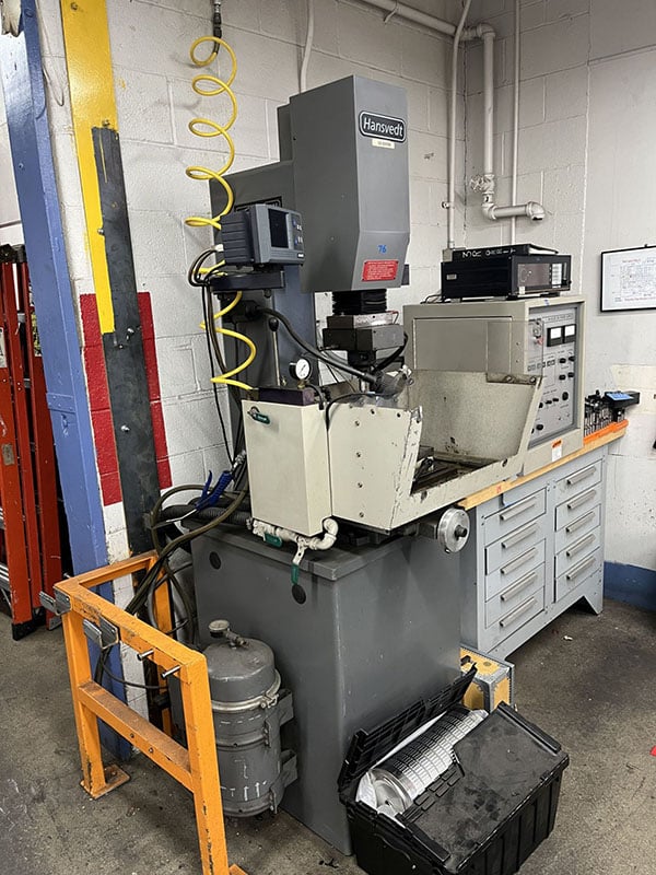 Hansvedt #CS-1, orbitcut CNC ram-type Electrical Discharge Machine, 8 ...