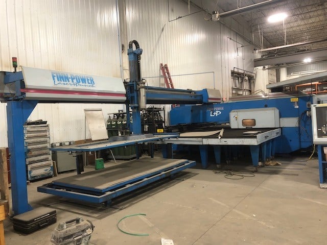 Finn-Power #LP6SWC, laser & punch machine, 2004 for Sale | Surplus Record
