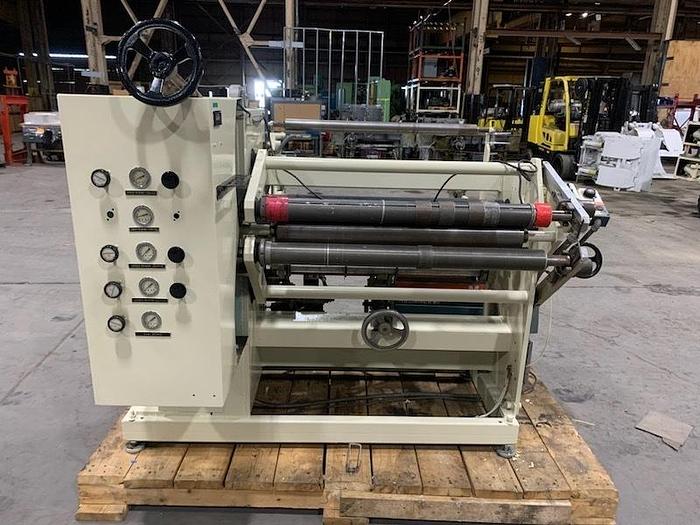 Arrow #325-21, 32" duplex slitter rewinder, 18" rewind diameter, 24 ...