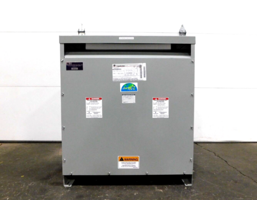 75 KVA 480 Primary, 208/120 Secondary, General Electric #9T83B3874, dry ...