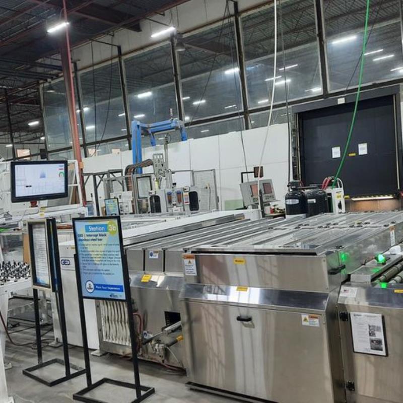 GED #Intercept-Line, horizontal insulated glass line, spacer frame ...