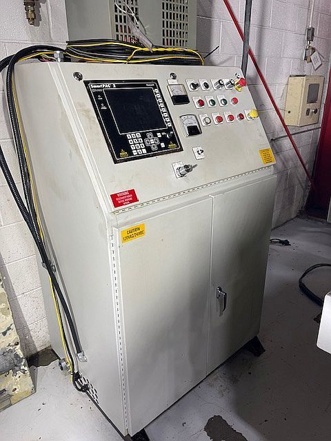 200 Ton, Aida #NL2-200, straight side double crank, 8" stroke, 18.7 ...