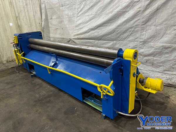 10' x 12 gauge Niagara #6-120, initial pinch plate bending roll, 7 ...