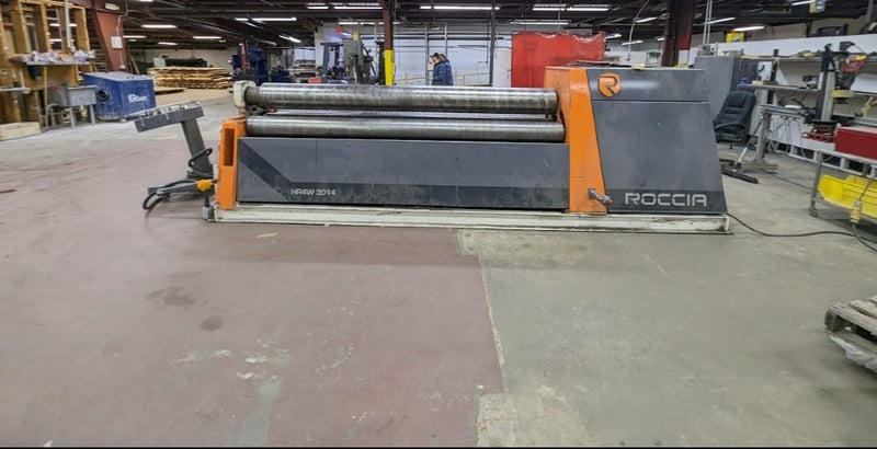 Roccia #HR4W3014, plate roll, 4-roll, 2012 For Sale | Surplus Record