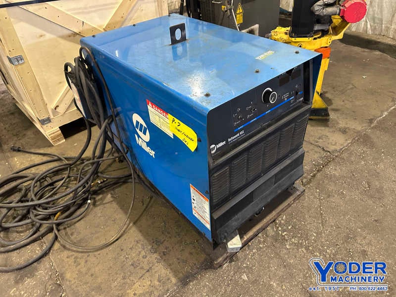 Fanuc, m- 16i, robot with Miller 452 welder, 2001 for Sale | Surplus Record