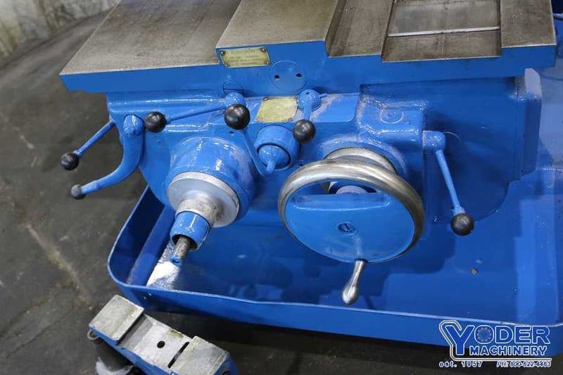 Cincinnati #4, dial type horizontal milling machine, 18" x80" table, 20 ...