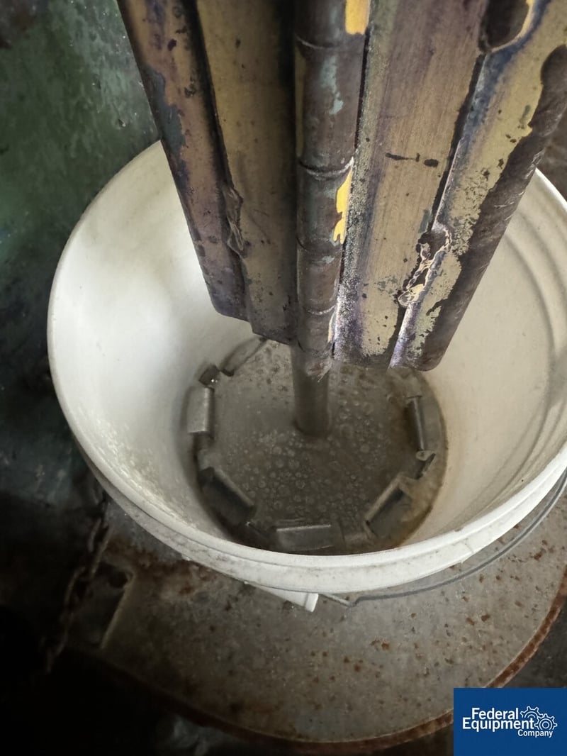 2 HP Hockmeyer Disperser, Stainless Steel shaft and balde, 2 hp, 230/ ...