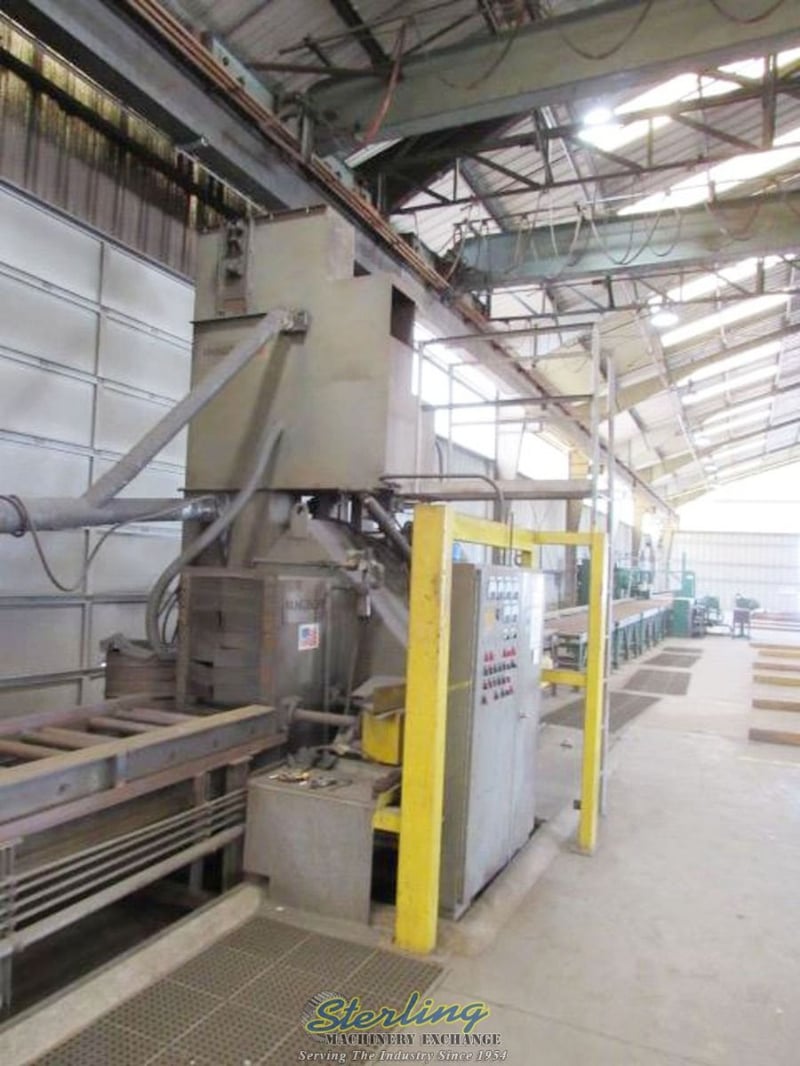 Pangborn #ES1885-22 RK, Roto-Blast pass thru sandblaster, 21.5" x 29.75 ...