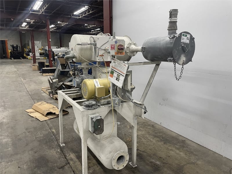 Mac #563, vacuum conveyor, 7.5 HP Baldor motor, 230/460 V., Dresser 45 ...