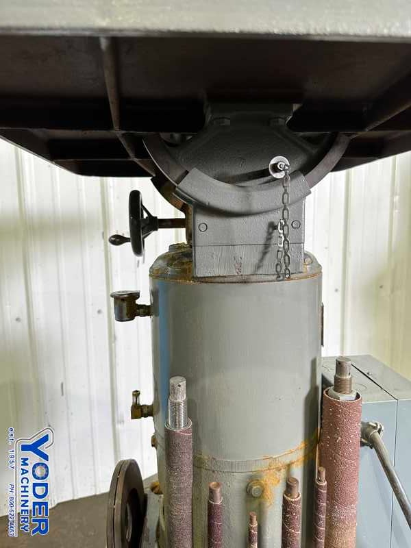 Oscillarin spindle sander, State #B-4, 20" x24" table, up/down tilt, 1/ ...